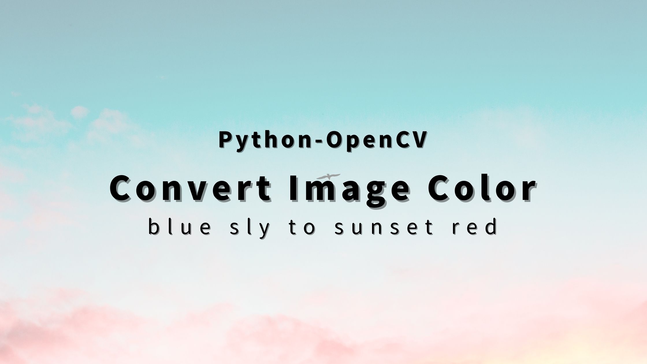 “Python-OpenCV” Changing the Designated Color. Demonstration with ...